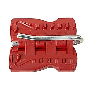 The Original Fat Ivan Fold Up Doorstop Wedge with Magnet Red (Pack of 2)