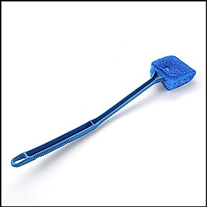 3 PCS Double-Sided Aquarium Fish Tank Algae Cleaning Brush with Non-Slip Handle, Sponge Scrubber Cleaner for Glass Aquariums and Home Kitchen …