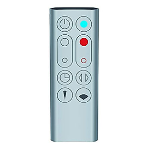 Dyson Pure Hot + Cool, HP01 HEPA Air Purifier, Space Heater & Fan, For Large Rooms, Removes Allergens, Pollutants, Dust, Mold, VOCs, White/Silver (311383-01)