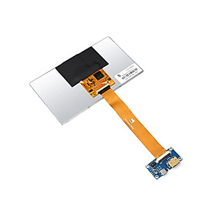 waveshare 1024 × 600 Resolution 7inch IPS Display Integrated Thin and Light Touch Screen for Raspberry Pi,Jetson Nano,Windows PC,Support Windows/Linux/Android System,170° Wide Viewing Angle