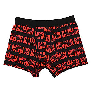 Bioworld The Batman Movie Batman And Riddler Logos Mens Boxer Briefs Underwear 3pk Set- XL Black