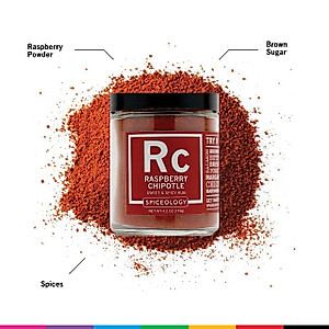 Raspberry Chipotle - Spiceology Sweet and Spicy Rub - All-Purpose Seasoning - 4.2 Ounces