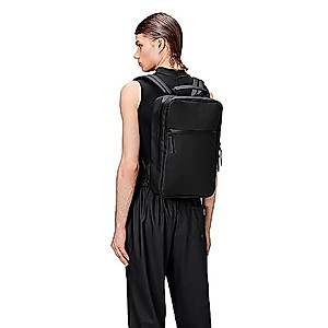 RAINS Book Backpack - Black