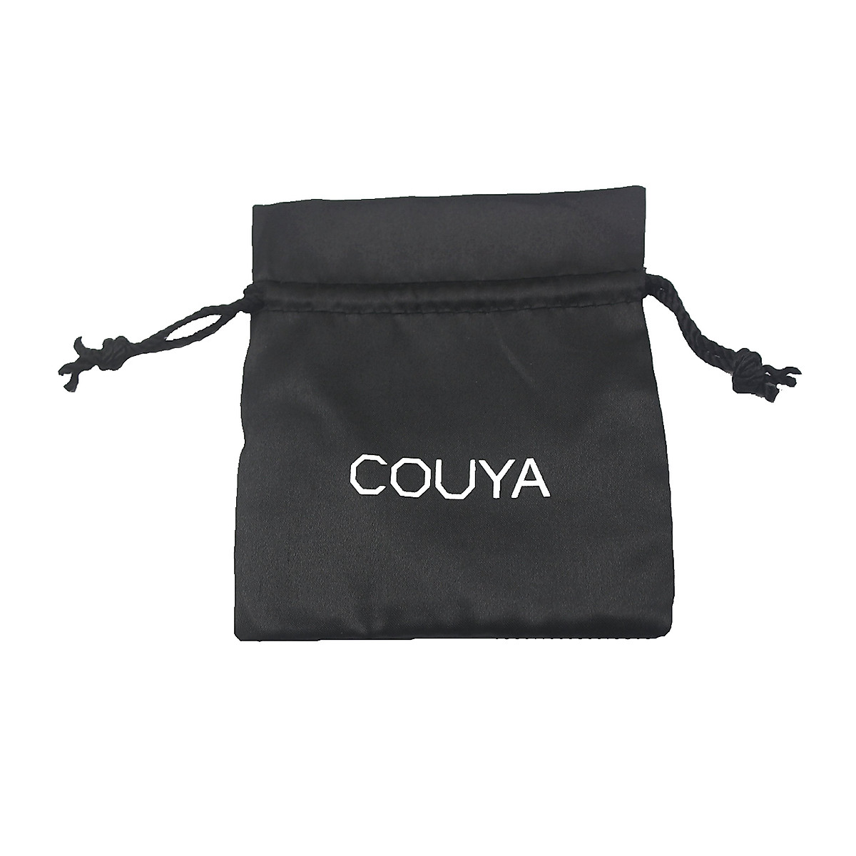 COUYA Punk Stainless Steel Silver Open Cuff Ring Midi Band Knuckle Rings Finger Statement Rings for Women Ladies (7)