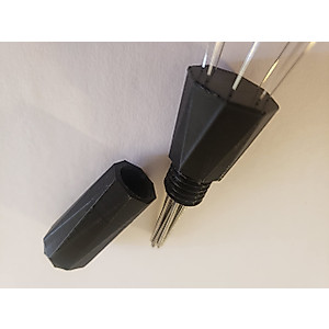 AppaMakes Coffee Stirrer WDT Tool with Magnetic Holder, Black, 0.77 inch x 0.77 inch x 4.3 inch, (JK913)