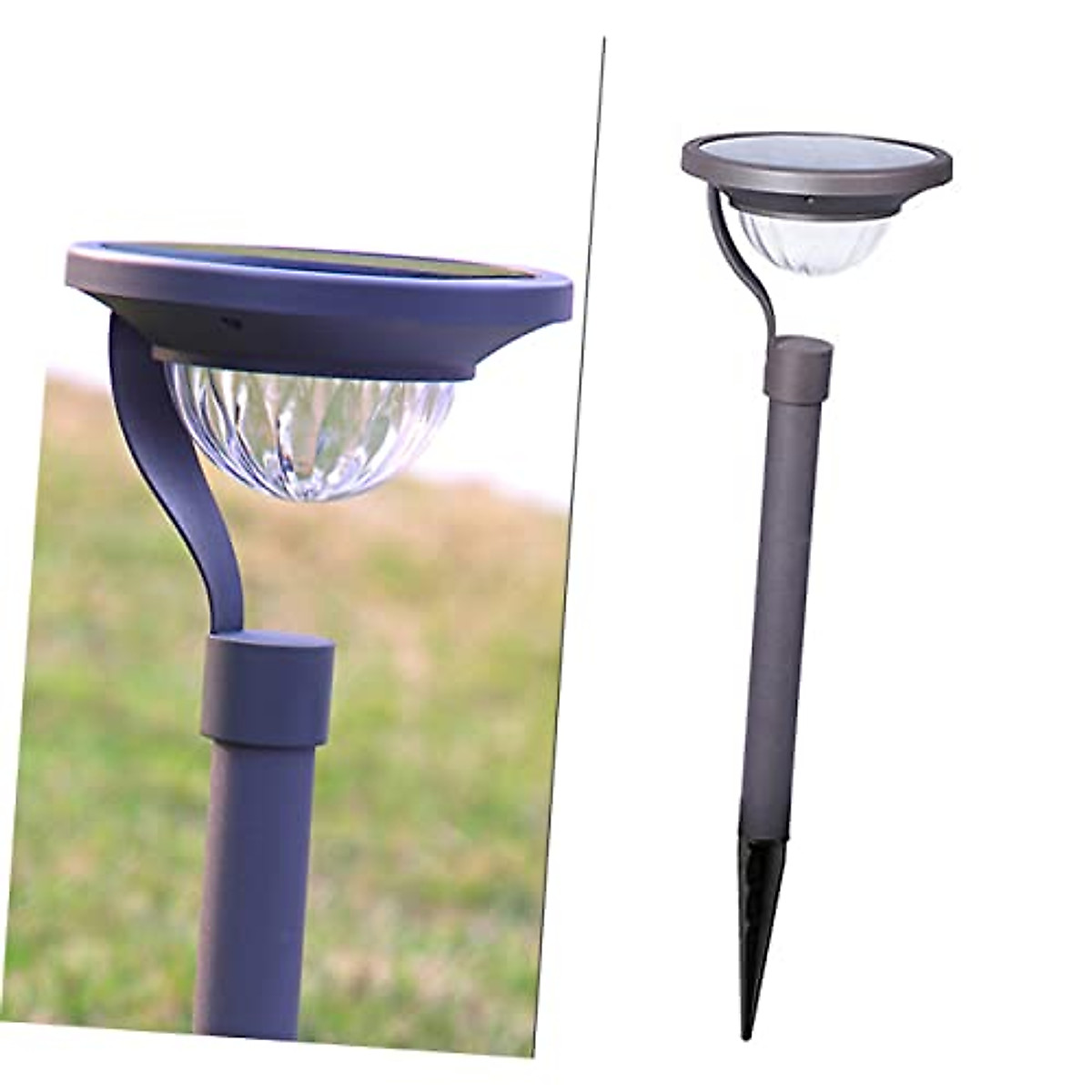 Outanaya Post Lights Outdoor Fence Post Lights Solar Fairy Lights Garden Solar LED Lights Solar Fence Lights Post Lamp Street Light Pathway LED Lights Garden LED Light Solar Panel Lights