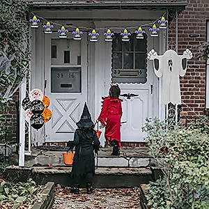 BESPORTBLE 2 Sets Halloween Fairy String Lights Decoration Ghost Skull Twinkle Garden Lights for Indoor Outdoor Home Yard Party Lamp