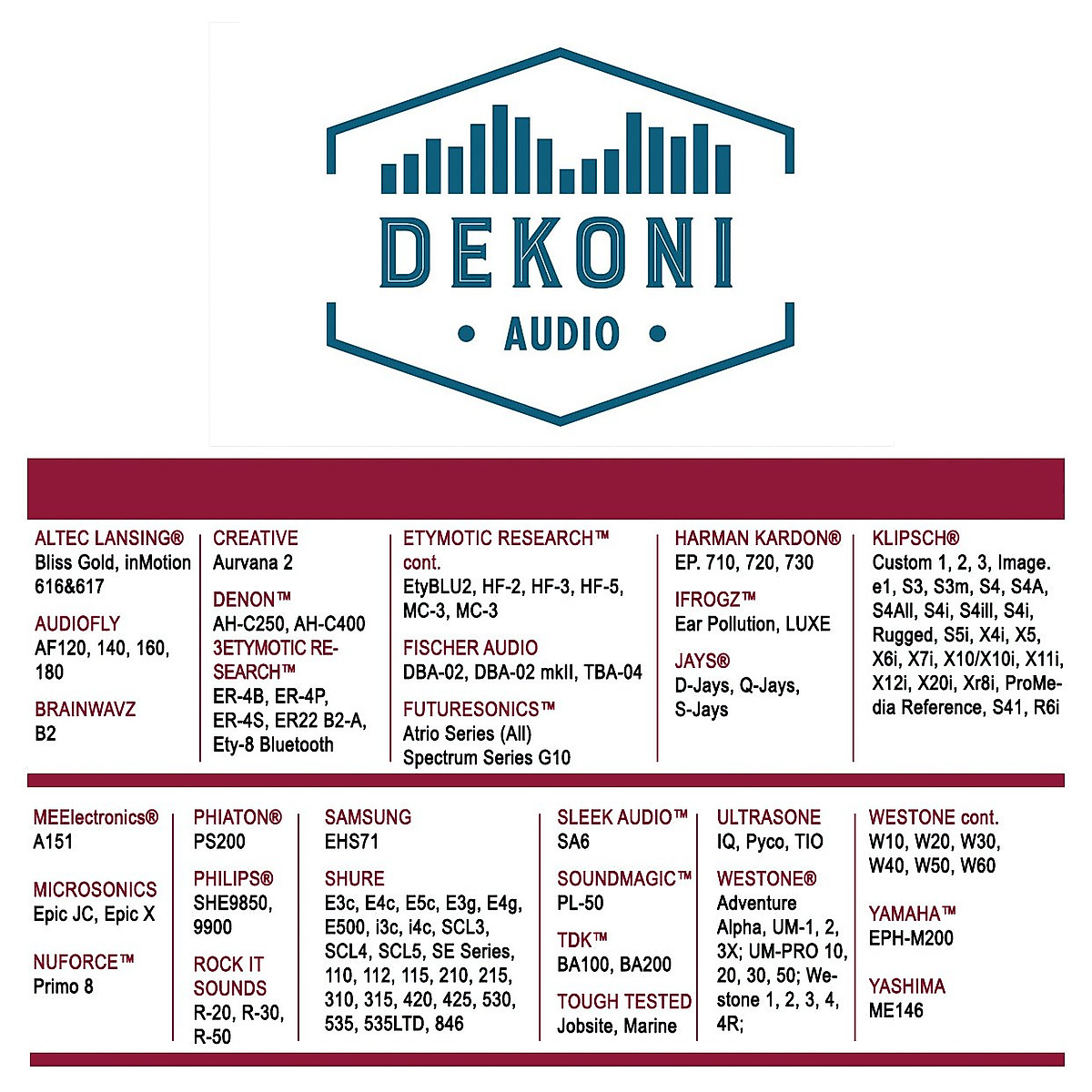 Dekoni Audio Moldable Foam Ear Tips Premium Memory Foam Isolation Earphone Tips - 4.9mm - Medium 11mm Black (ETZ-MERCURY-MED-11mm)