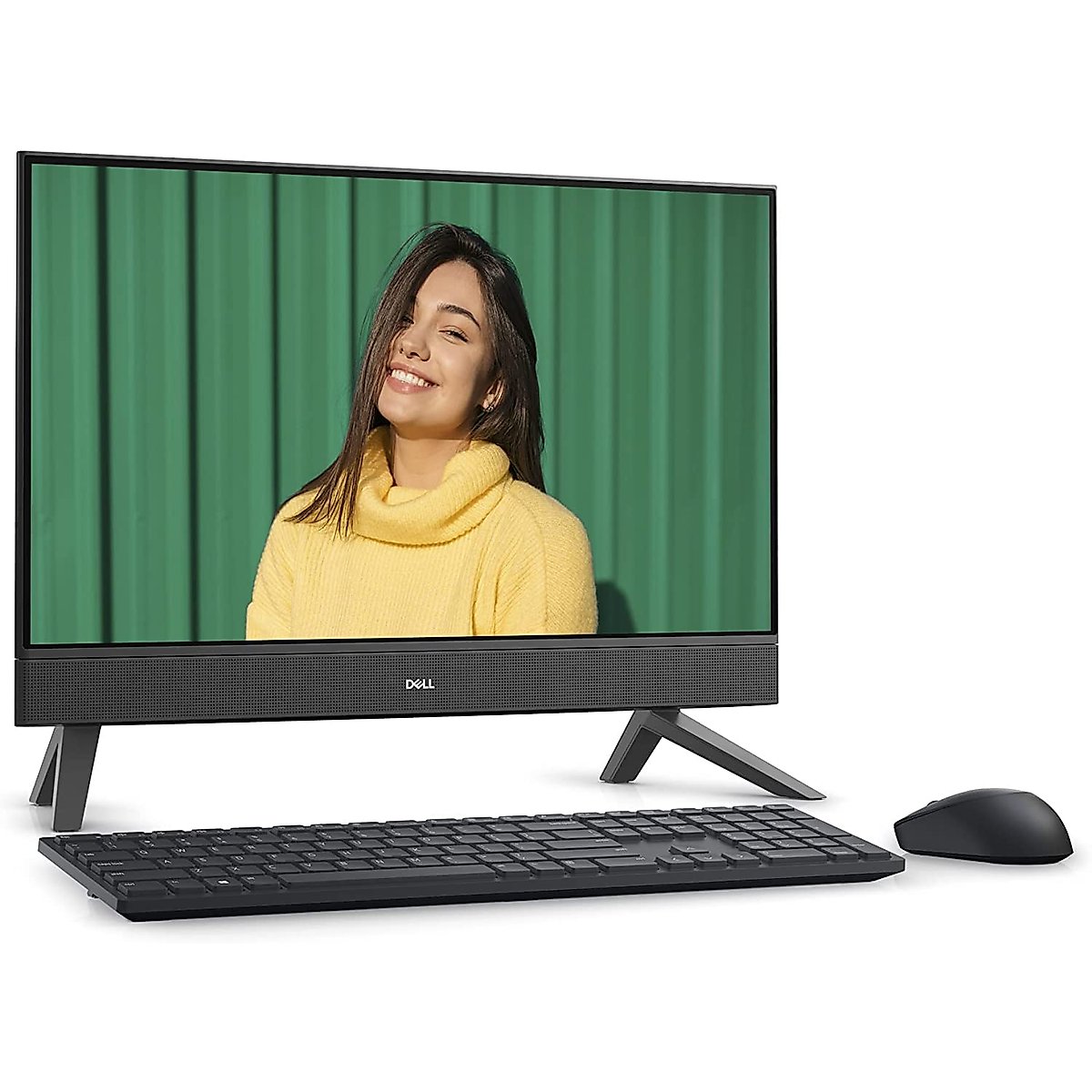 Dell 2023 Newest Inspiron All-in-One Computer, 23.8 Inch FHD Display, AMD Ryzen 5 5625U Processor, 16GB RAM, 512GB SSD, AMD Radeon Graphics, Bluetooth, Wi-Fi 6, Windows 11 Home
