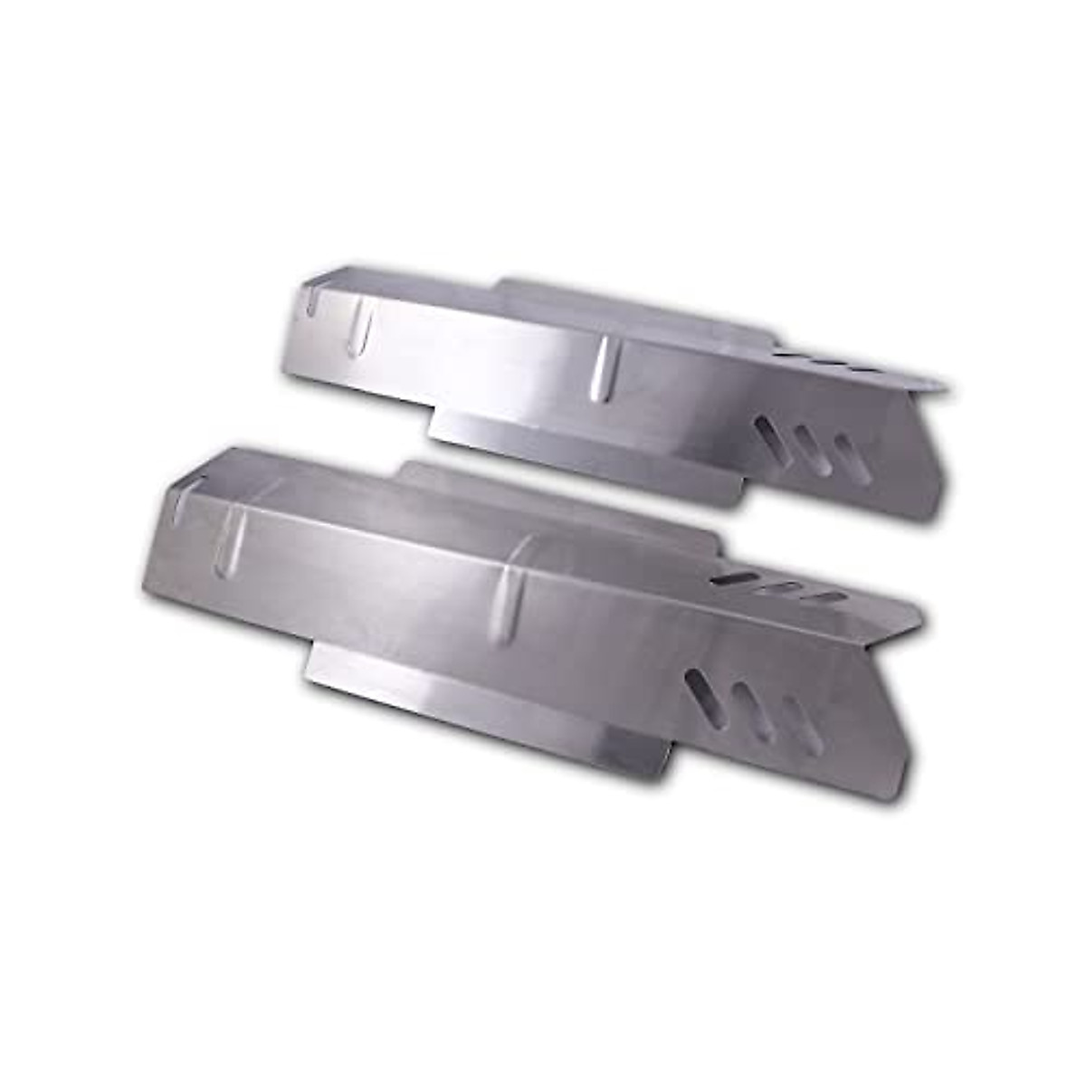 Outdoor Bazaar Set of Two Stainless Steel Replacement Heat Plates for Dyna-Glo BBQ Grill Models DGF350CSP, DGF350CSP-D