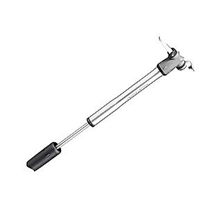 Topeak Pocket Rocket Master Blaster Bike Pump, Silver/Black, L x W x H ﻿22.2 x 4.2 x 2.5 cm / ﻿8.7” x 1.7” x 1.0”