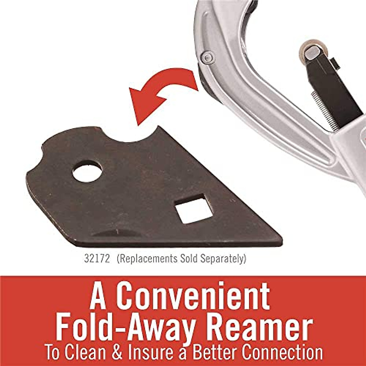 RIDGID 31642 Model 152 Quick-Acting Tubing Cutter, 1/4-inch to 2-5/8-inch Tube Cutter