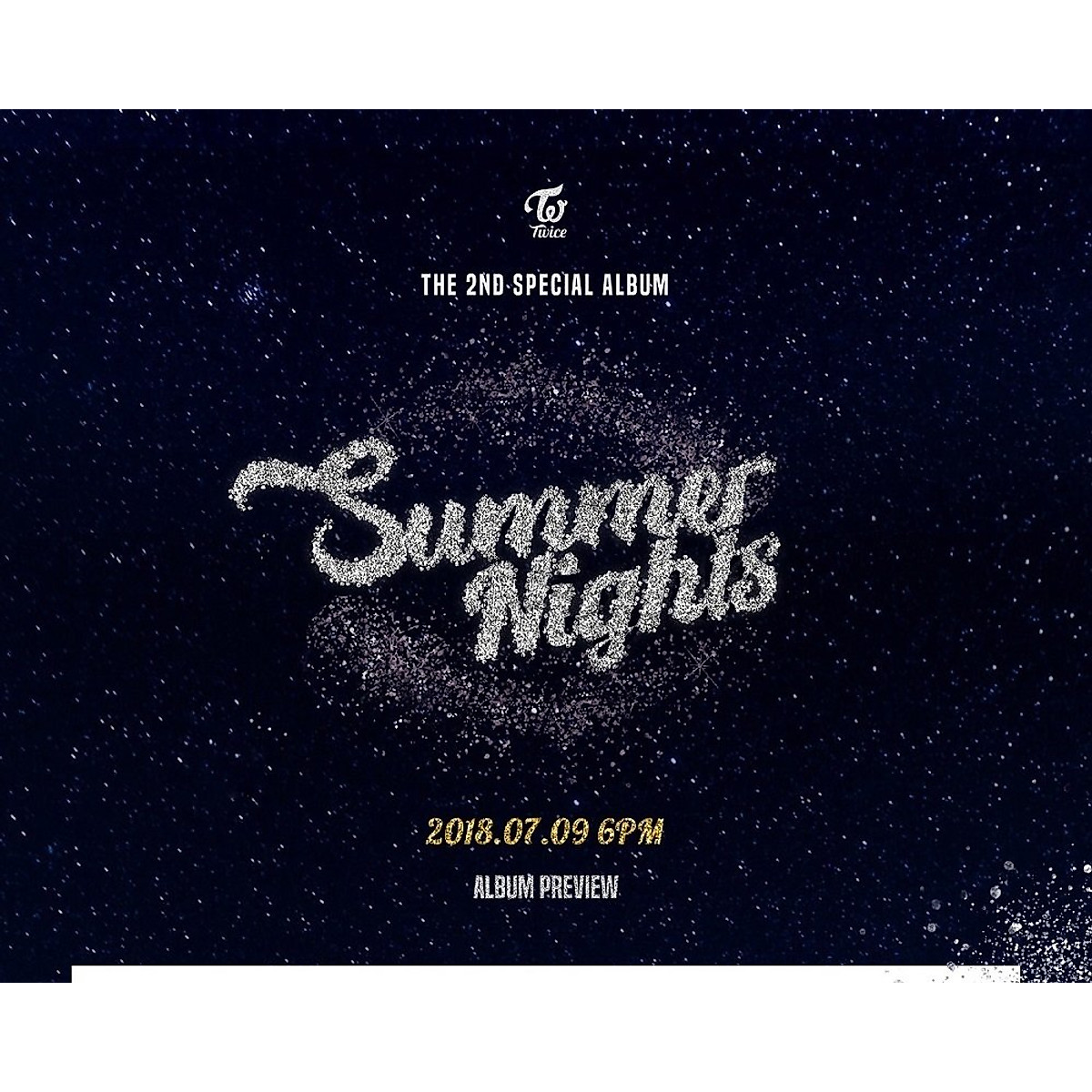 JYP TWICE - Summer Nights [C ver.] (2nd Special Album) CD+Photobook+Photocards+Folded Poster+Free Gift