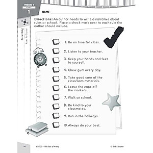 180 Days of Writing for Second Grade - An Easy-to-Use Second Grade Writing Workbook to Practice and Improve Writing Skills (180 Days of Practice)