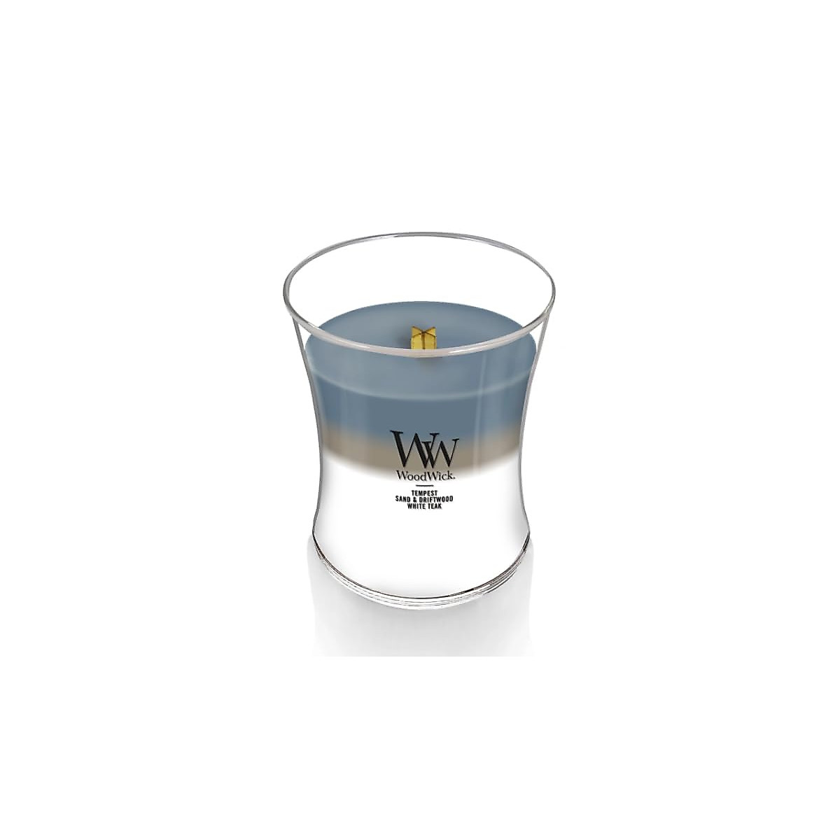 Woodwick Uncharted Waters Medium Hourglass Trilogy Candle