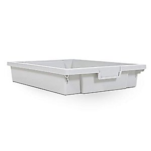 Luxor MBS-BIN-8S - Stackable Storage Bins (8 Small), Gray