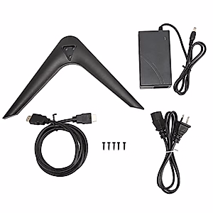 Rendon 23.6 Inch LCD Monitor Builtin Speakers LCD Monitor 1920x1080 for Desktop Computer (US Plug)