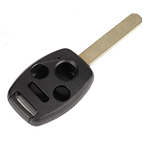 Key Fob Cover,3 + 1 Button Car Remote Key Fob Shell Case Fit for Honda Accord Civic CR-V Pilot
