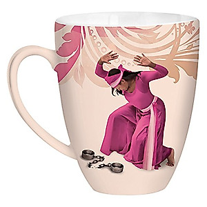 African American Expressions - Power in Name of Jesus Mug (15 oz.) CHMUG23, pink