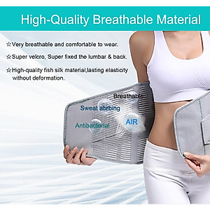 TANDCF Back Support,Entire Back Brace, Lumbar Support Belt for Women & Men, Adjustable Waist Trainer Belt for entire Back Pain Relief, Keeps Your Spine Straight and Safe(XL)