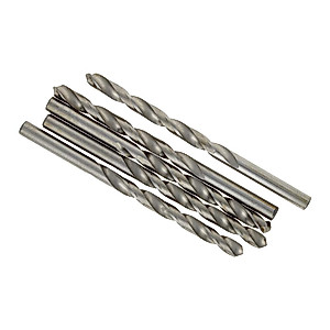 Auniwaig 5.6mm HSS Twist Drill Bit, Straight Shank Jobber Drill Bits Set, Small Twist Drill High Speed Steel Bit, for Steel, Aluminum Alloy 5pcs