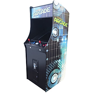 Creative Arcades Full Size Stand-Up Commercial Grade Cabinet Arcade Machine | 2 Player | 60 Classic Games | 22" LCD Screen | 2 Sanwa Joysticks |Trackball | 3 Year Warranty