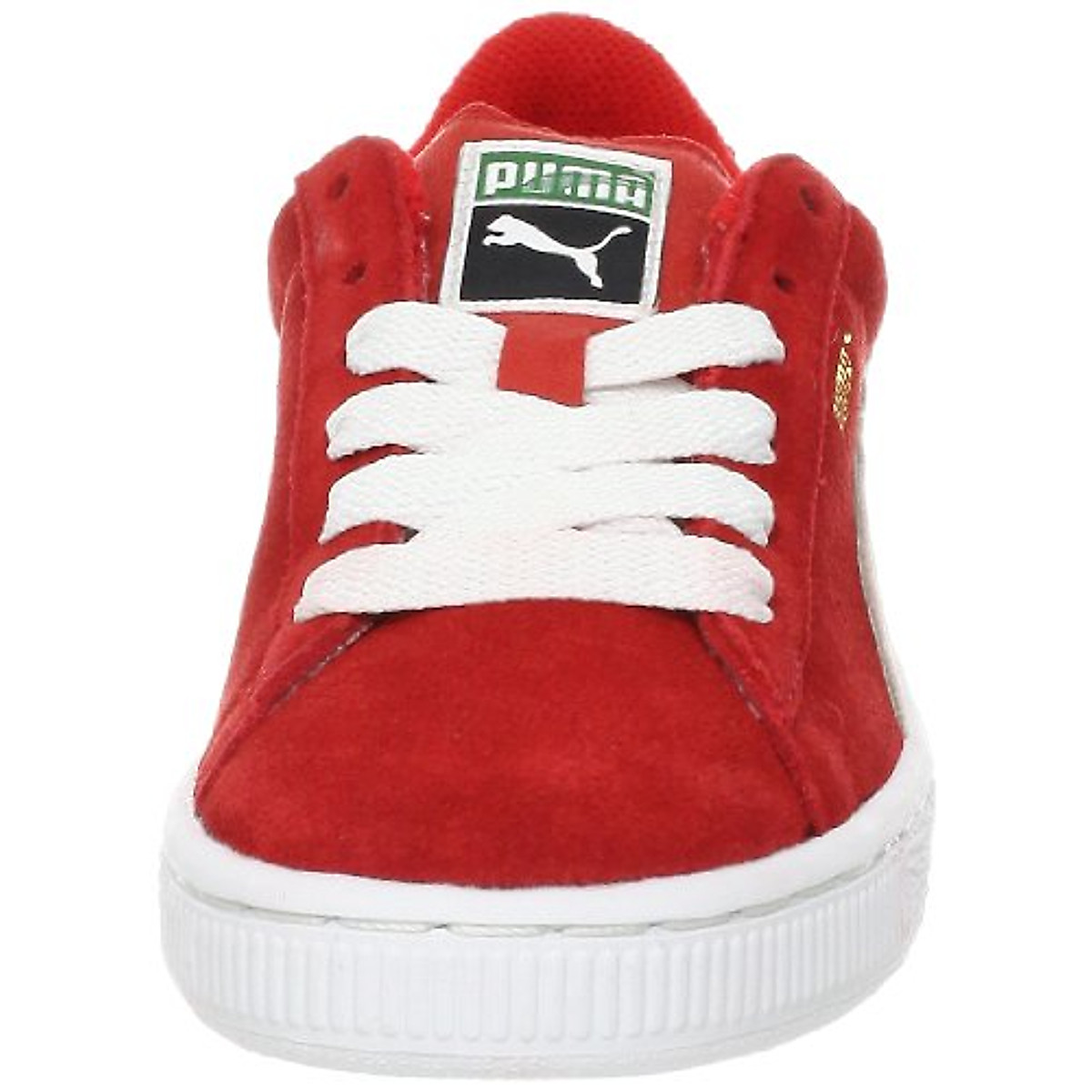 PUMA Suede JR Sneaker High Risk Red/White 7 M US Big Kid
