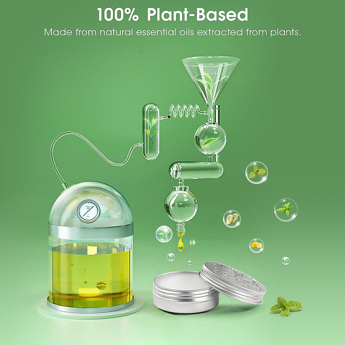 2023 Upgraded Mosquito Repellent,Natural Mosquito Repellent Indoor,Outdoor Mosquito Repellent for Yard, Patio, Room, Powerful Mosquito Control for Backyard,Travel -2 Packs