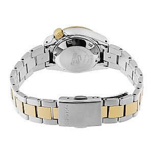 SEIKO 5 Sports White Dial Two-Tone Ladies Watch SRE004K1