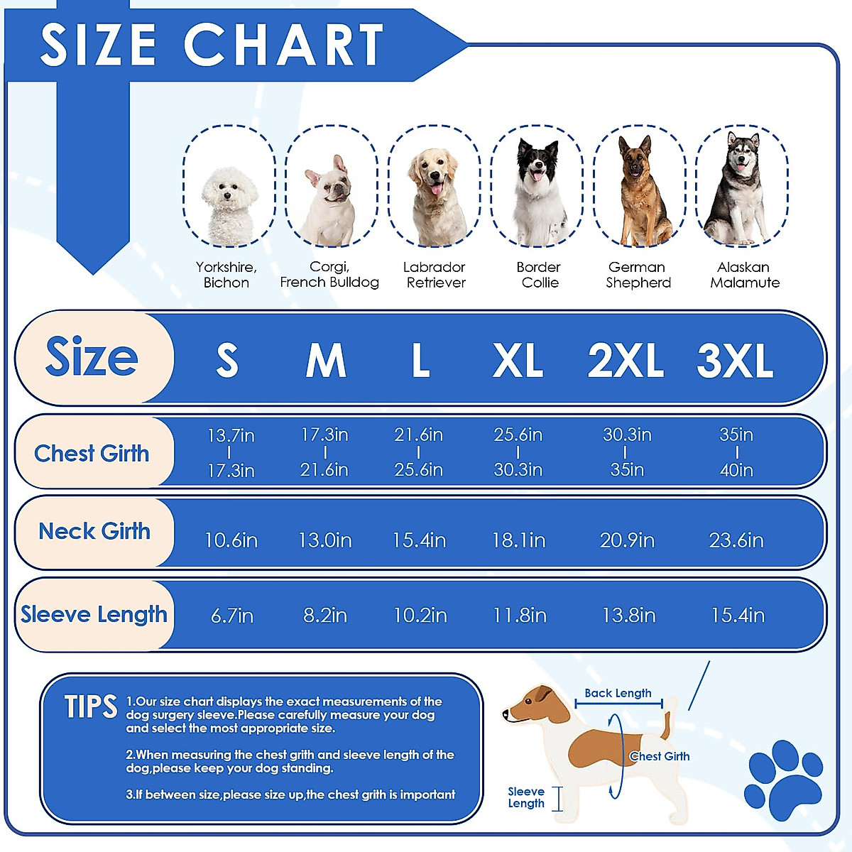 MORVIGIVE Dog Recovery Sleeves for Front Legs,Dog Sleeves to Prevent Licking,Breathable Dog Front Recovery Sleeve Right Left Leg,Dog Leg Sleeve After Surgery for Medium to Large Dogs,Grey 2XL Size