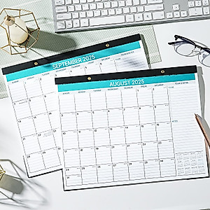 2023 Desk Calendar- 12 Monthly Desk/Wall Calendar, January 2023- December 2023, 12'' X 17'', Desk Calendar 2023 with Large Ruled Blocks for Planning and Organizing for Home or Office