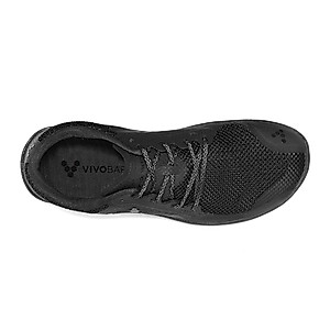 Vivobarefoot Women's Primus LITE Running Trainer Shoe, All Black, 38 D EU (7.5 US)