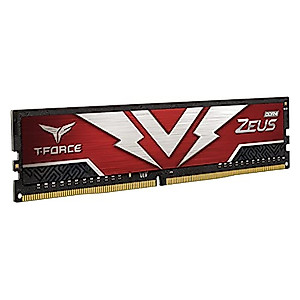 TEAMGROUP T-Force Zeus DDR4 32GB Kit (2 x 16GB) 3200MHz (PC4 25600) CL16 Desktop Gaming RAM Memory Module - TTZD432G3200HC16FDC01