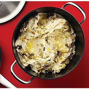 Circulon Ultimum Nonstick Sauce Pan/Saucepan with Lid, 3 Quart, Black