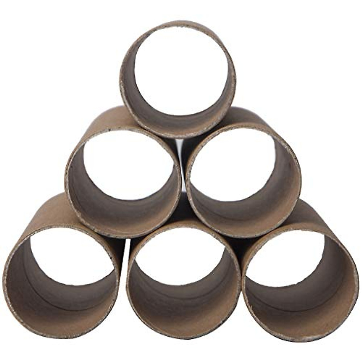 30 Pack Craft Rolls - Round Cardboard Tubes - Cardboard Tubes for Crafts - Craft Tubes - Paper Tube for Crafts - 1.57 x 3.9 Inches - Brown