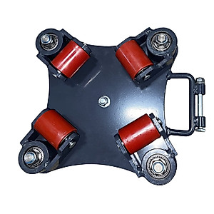 Rotating Machine Dolly (1100lb-8800lb) Multi-Direction 360° Rotation Pake Handling Tools (2200 lbs)