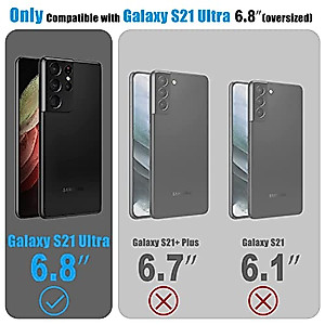 Esdot for Samsung Galaxy S21 Ultra Case,Military Grade Passing 21ft Drop Test,Rugged Cover with Fashionable Designs for Women Girls,Protective Phone Case for Galaxy S21 Ultra 6.8" Blooming Flowers