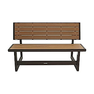 Lifetime 60054 Convertible Bench/Table, Faux Wood Construction & Ace Flyer Airplane Teeter Totter - Earthtone (90135)