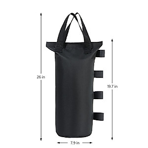 XINFULLWOL Tent Weights,Canopy Weight Sand Bags(120+ LBS) for Pop Up Canopy Gazebo,Outdoor Sun Shelter Umbrella,Tents for Parties,for Easy Up Tents,NO Sand,4-Round