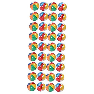TOYANDONA 36 pcs Birthday Pool Decorations Lake Summer Color Water Swimming Ball Blow Beach Toy for Favors PVC Play Inflatable Luau Party Hawaiian Fun Park Random Balls Theme Games