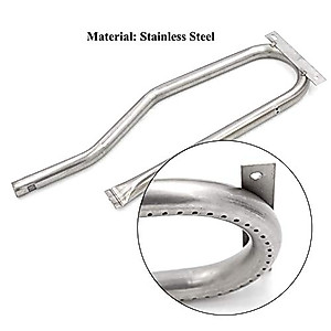 Dongftai SA336A (3-Pack) Stainless Steel Tube Burner Replacement for Nexgrill 720-0336, 720-0337, 720-0511, 720-0512, 720-0584A, 720-0586A, 730-0337, 730-0339, Jenn Air 720-0339, 720-0511