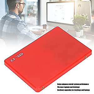 CHICIRIS Laptop SSD, 1500G 2.5 Inch Internal SSD Improve Performance Shock Resistant for Office for Home for Computers 512GB