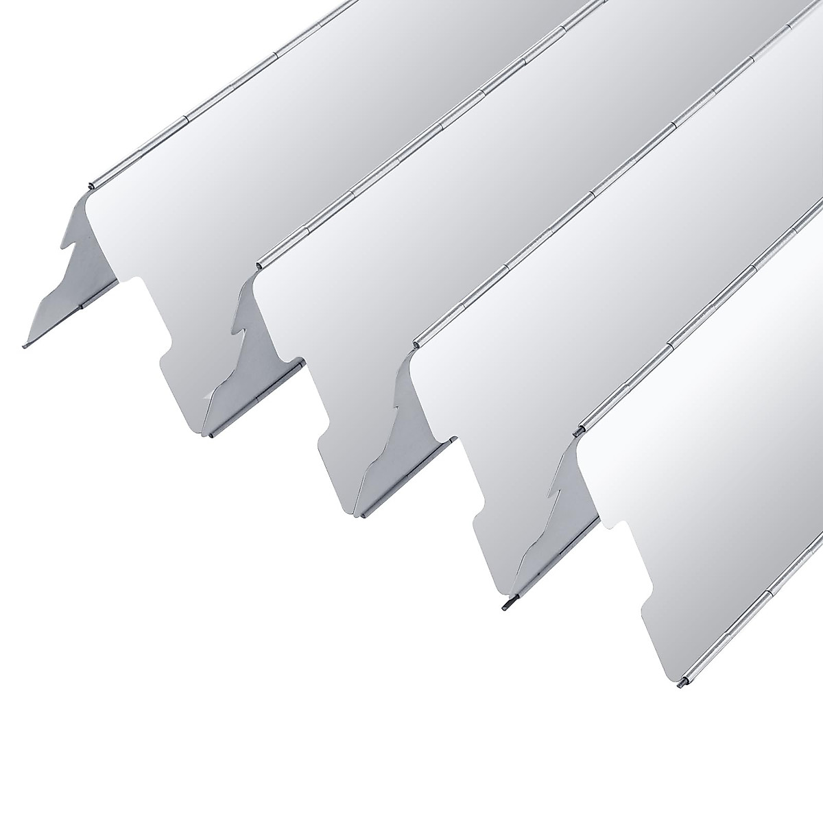 Ithyes Stove Windscreen camping stove windbreak outdoor camping accessories 10 plates wind screen foldable camping gas stove windshield cookware equipment