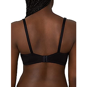 Fruit of the Loom Women's T-Shirt Bra, Black Hue/Sand/White, 36C