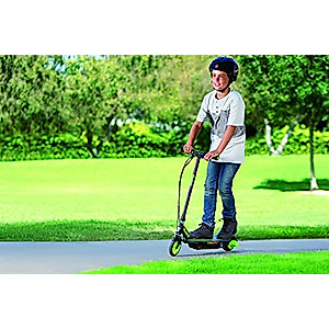 Razor Power Core E90 Electric Scooter with hub motor, push-button throttle, for kids 8+