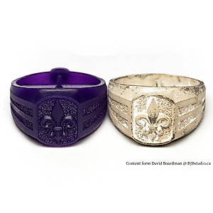 Siraya Tech Cast 3D Printer Resin Easy to Print Use and Burn High Resolution Castable 405nm LCD UV-Curing Photopolymer Resin for Making Jewelries and Metal Parts (Purple, 1kg)