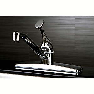 Kingston Brass FB0571 Columbia 8" Centerset Kitchen Faucet, 8-Inch in Spout Reach, Polished Chrome