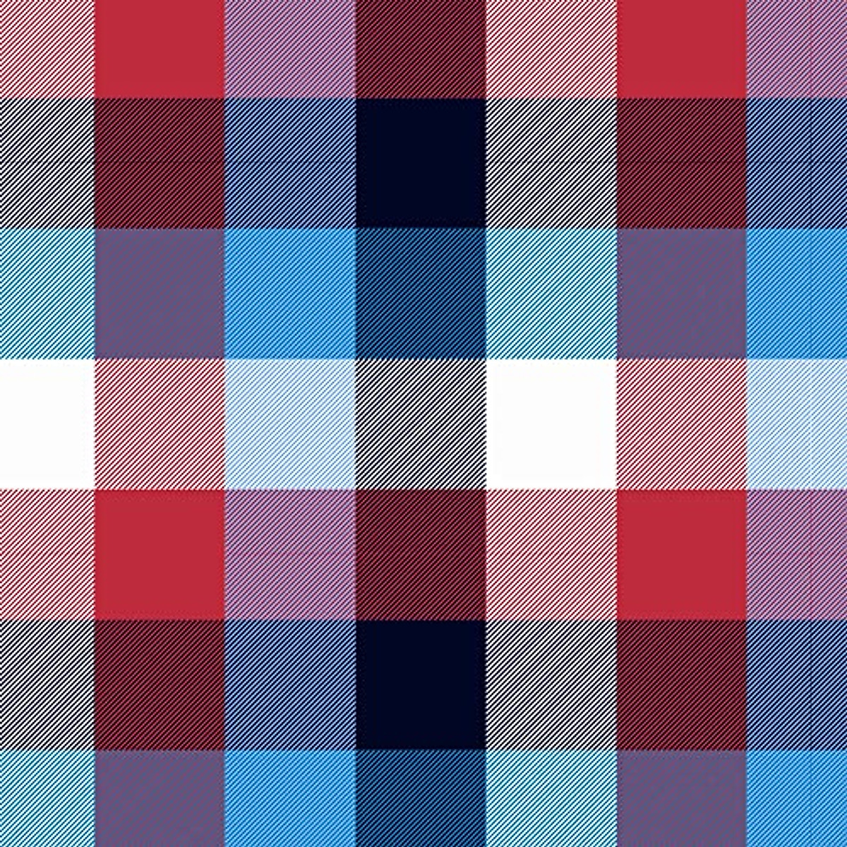 Vera Bradley Women's Cotton Small Backpack, Patriotic Plaid, One Size