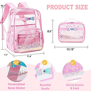 Gazigo Girls School Backpack Causal Canvas Stripe Backpack Cute Teen Backpacks For Girls School Bag (Blue)