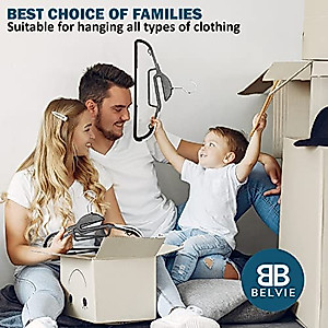 White Color Plastic Clothes Hangers (20 Pk) Non Slip Rubberized U-Slide Hanger, Ultra Thin Space Saving Suit Hanger, Non Slip Pants Hanger, Strong & Heavy Duty Plastic Coat Hanger, Strap Hooks.